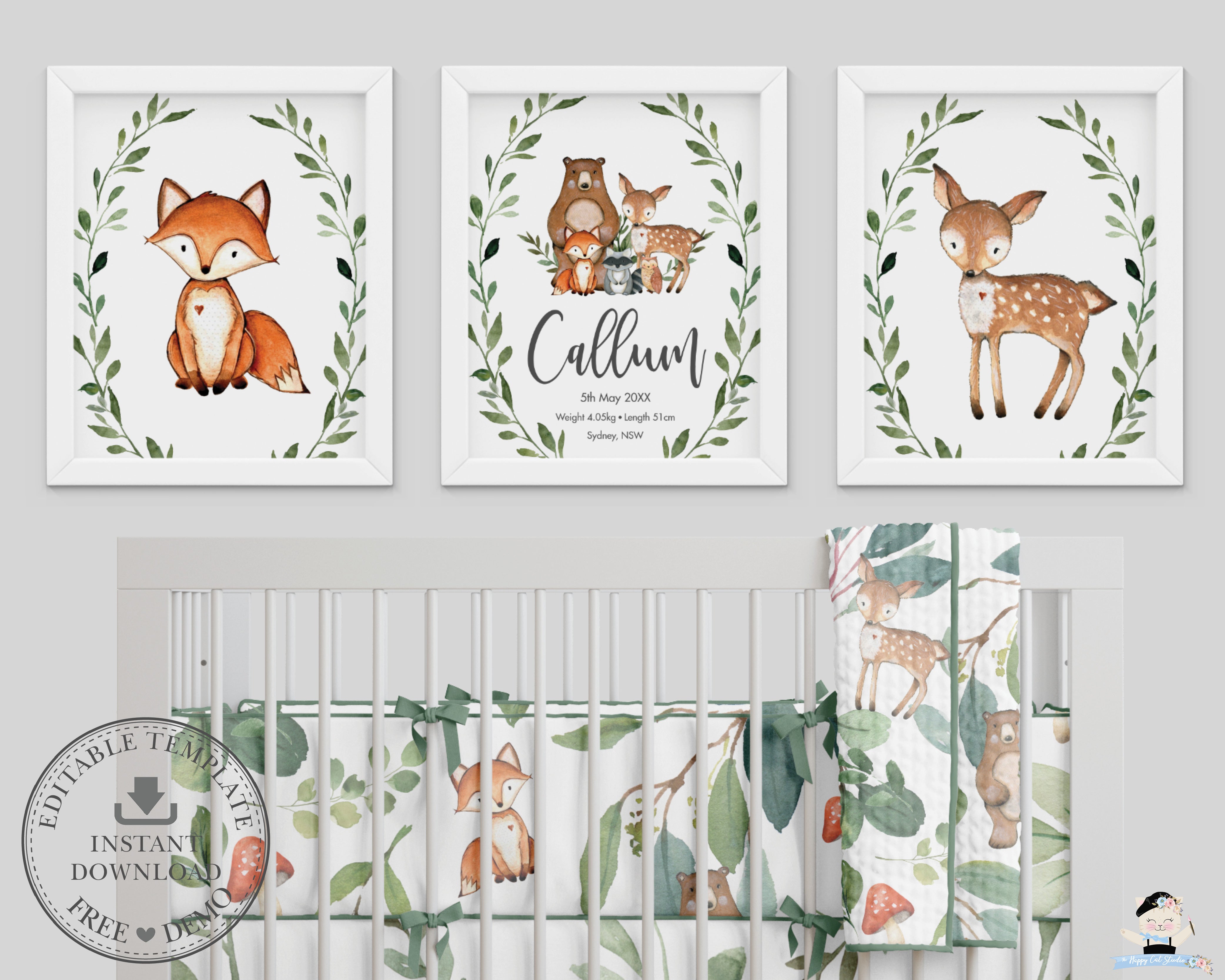 free printable animal pictures for nursery