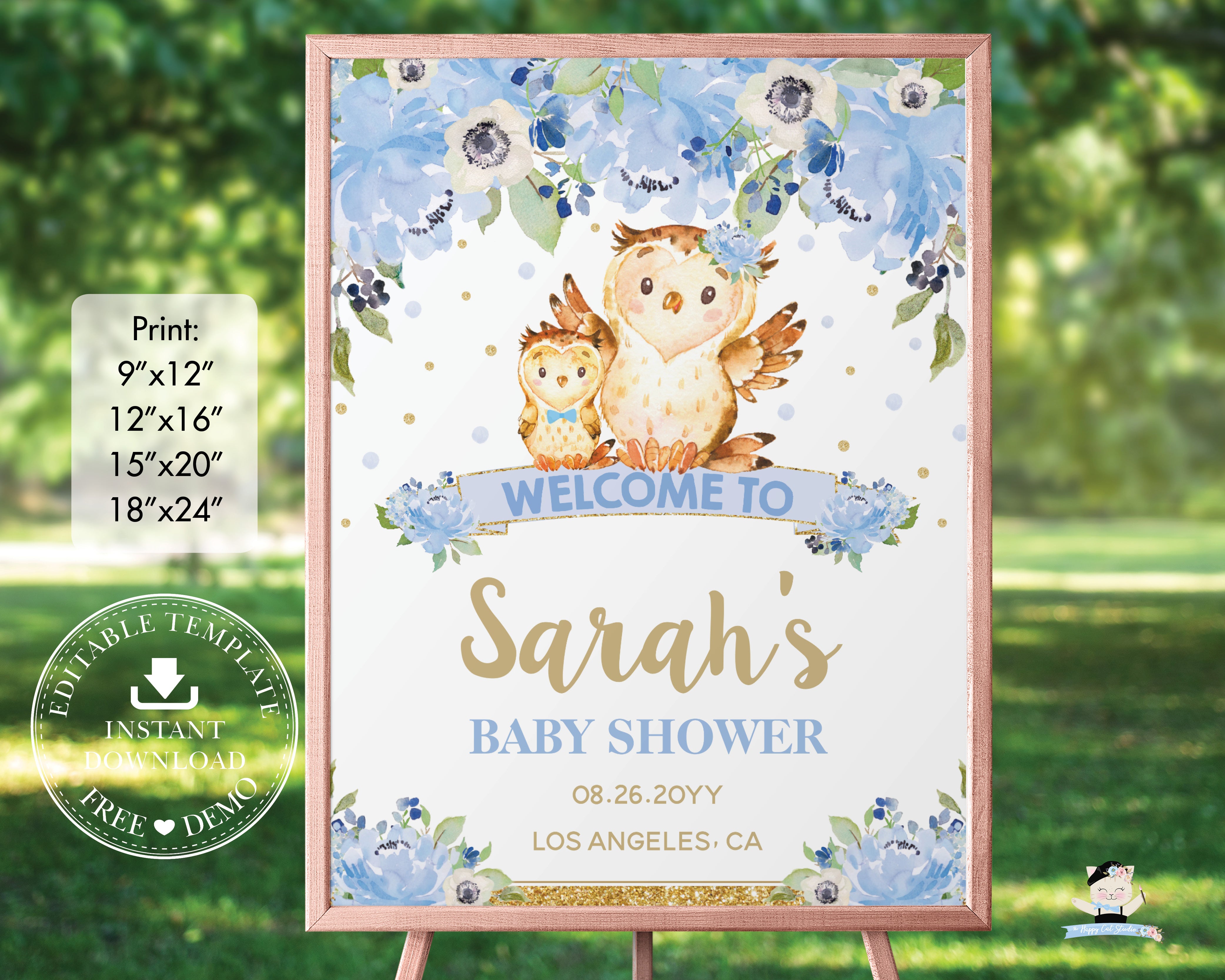 Baby Shower Free Printable Owl Templates An Owl Themed Baby Shower